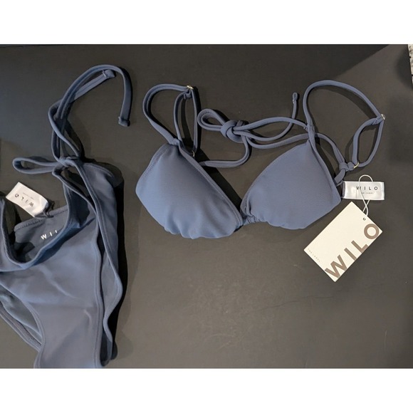 Wilo The Label | Swim | Wilo The Label Twopiece Ribbed String Bikini ...